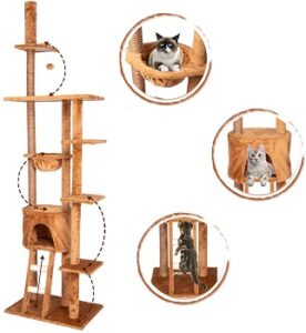 Top 6 Narrow/Skinny/Slim Cat Tree To Take In 2022 Reviews