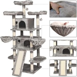 Best 6 Cat Trees With Large Perches To Buy In 2022 Reviews