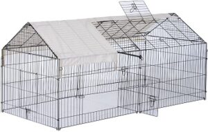 Best 6 Flemish Giant Cage & Hutch Indoor & Outdoor Models
