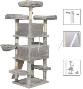Best 6 Cat Trees With Large Perches To Buy In 2022 Reviews