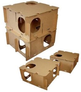Best 4 Cardboard Bunny (Rabbit) Houses: Castle & Box Shapes
