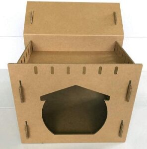 Best 4 Cardboard Bunny (Rabbit) Houses: Castle & Box Shapes