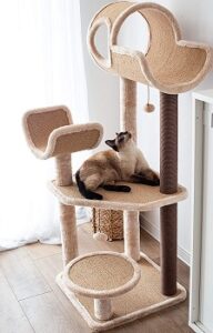 Best 6 Carpeted Cat Trees For Large Cats Of All Breeds 2022 - Petovly