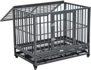 Best 6 Rolling Dog Cage (Crate) With/On Wheels 2022 Reviews